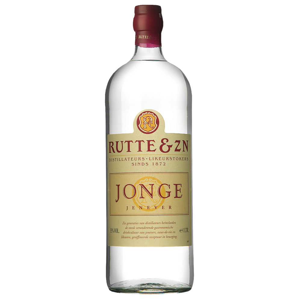 Rutte Jonge Jenever 1,0 Liter - Slijterij van der Velden